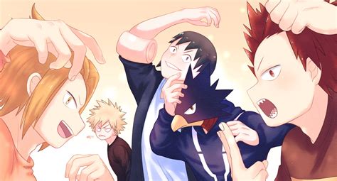 Denki Kaminari 1080p Katsuki Bakugou Hanta Sero My Hero Academia