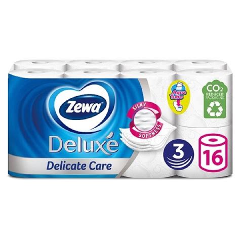 Zewa Deluxe wc papír 16 t 3 r 150 lap Delicate Care SzuperDiszkont