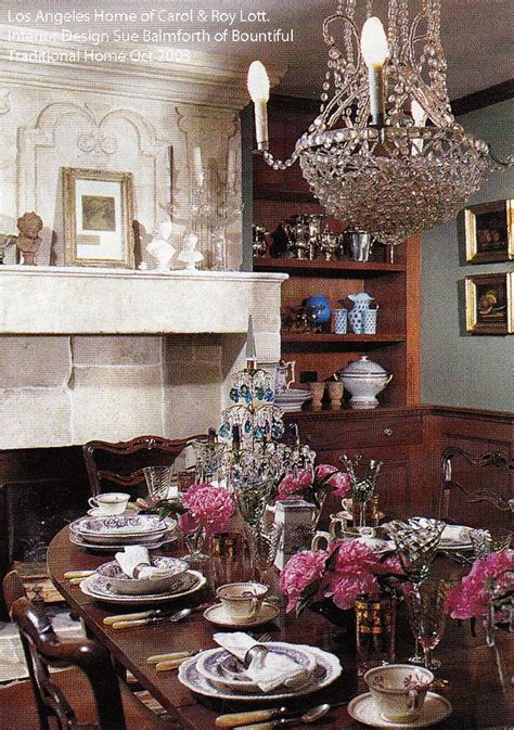 Los Angeles Home Of Carol And Roy Lott Interior Design Sue Balmforth Of