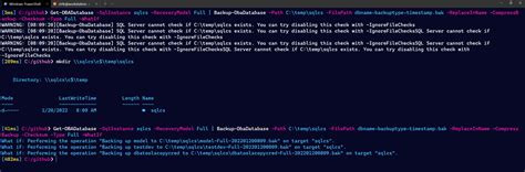 Backup Dbadatabase With Piped In Databases And Using Replaceinname Creates Empty Servername