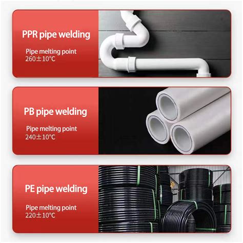 Portable Rechargeable Battery Cordless Thermostatic Pipe Heating Fuser