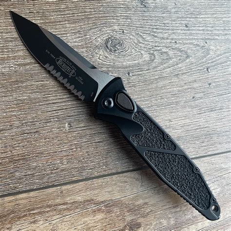 Microtech Socom Elite Auto Se Black Tactical Serrated 160a 2t