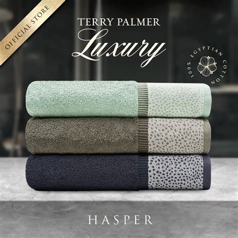 Jual Handuk Terry Palmer Luxury Hasper Bath Towel 70x140cm Handuk