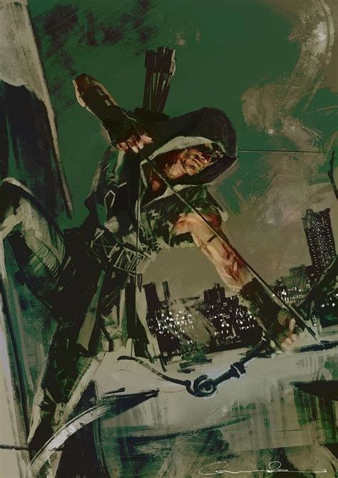 Friendly Neighborhood Nerd Green Arrow Arrow Art Arrow Comic