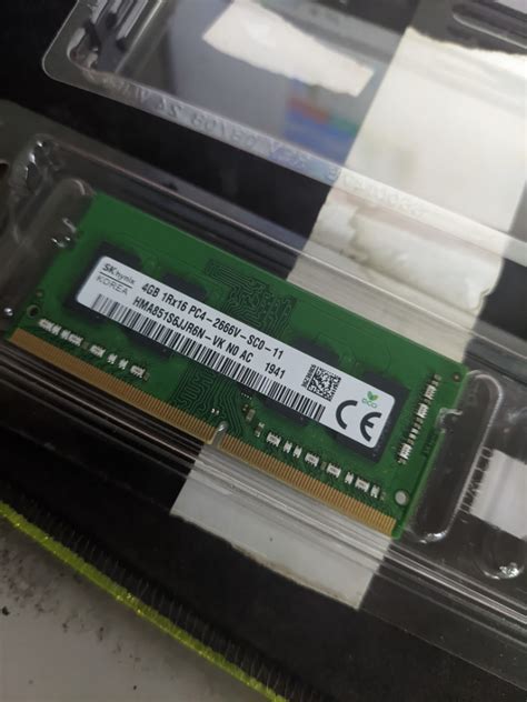 Sk Hynix Ddr4 4gb Ram Computers And Tech Parts And Accessories Computer