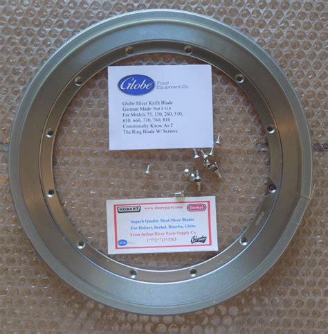 Parts For Globe Meat Slicers