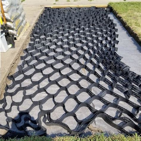 Stabilisateur Gravier Gazon Dalle Stabilisatrice Stationnement