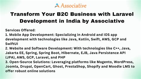 Transform Your B C Business With Laravel Development In India By