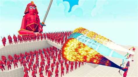 100x Samurai 3x Giant Samurai Vs 2x Every Gods Totally Accurate