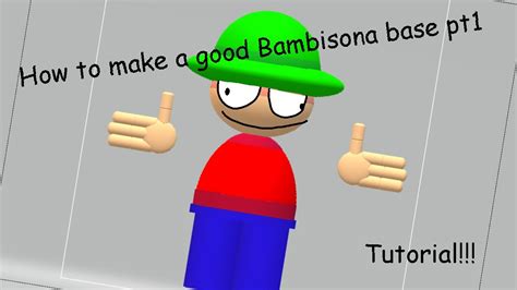 How To Making A Great Bambi Model Base Youtube