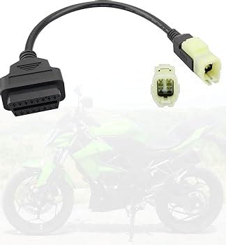 Kawasaki Diagnostic Cable Kawasaki Motorcycle Obd2 Adapter 4 Pin To