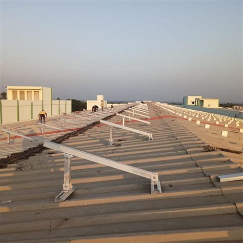 Customize Solar Module Mounting Structure Manufacturer India