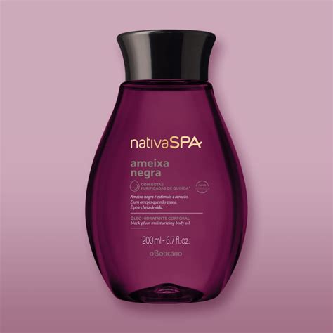 Óleo Hidratante Desodorante Nativa SPA Ameixa Negra Beleza na Web