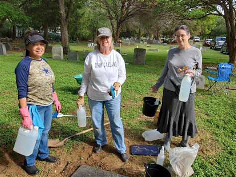 Oakland Cemetery Veterans Day Workday Dallas County Pioneer Association