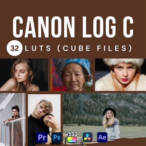 Canon Luts Canon Log C Luts Pack Bundle For Video Footage Shot In Canon