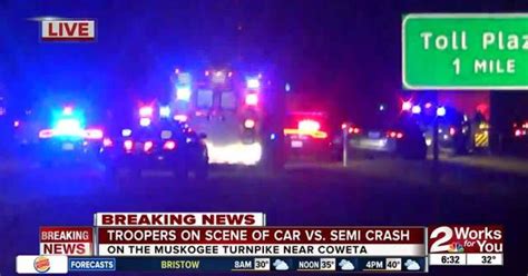 Ohp One Person Dead After Colliding With Semi