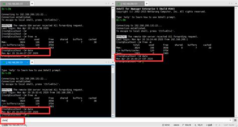 Xshell分屏同时输入命令xshell左右分屏 Csdn博客