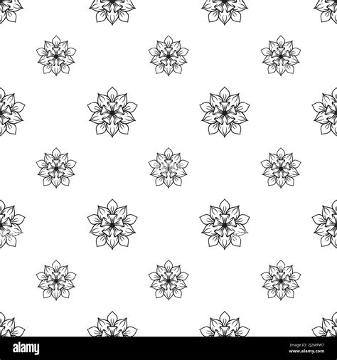 Fabric Repeat Pattern Seamless Flat Colorful Hand Drawn Repeat Pattern