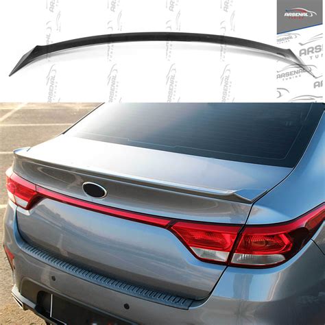 Лип спойлер SPORT LINE для автомобиля Kia Rio 4 (Киа Рио 4) (2017-2021 ...