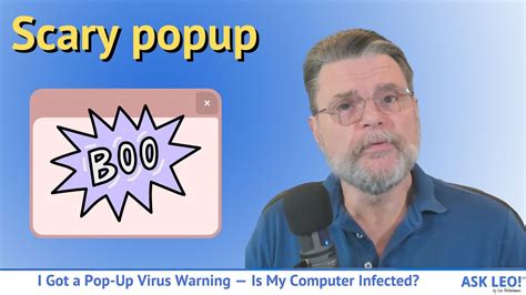 I Got A Pop Up Virus Warning Is My Computer Infected YouTube