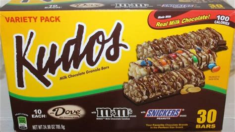 The Reason Kudos Snack Bars Were Discontinued