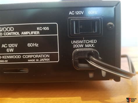 Kenwood Stereo Control Amplifier KC-105 Photo #2859654 - Canuck Audio Mart