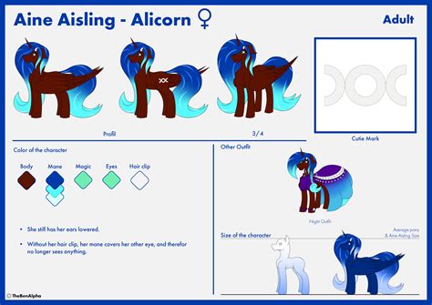 Cdrv Aine Aisling Reference Sheet By Thebenalpha On Deviantart