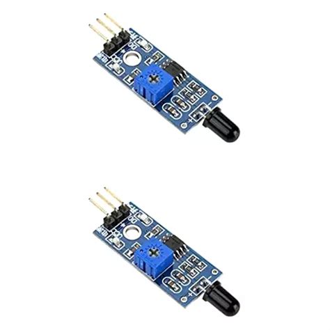 Buy Techdelivers Flame Sensor For Microcontroller Boards Compatible Pack Of 2 0921y6r8rfc