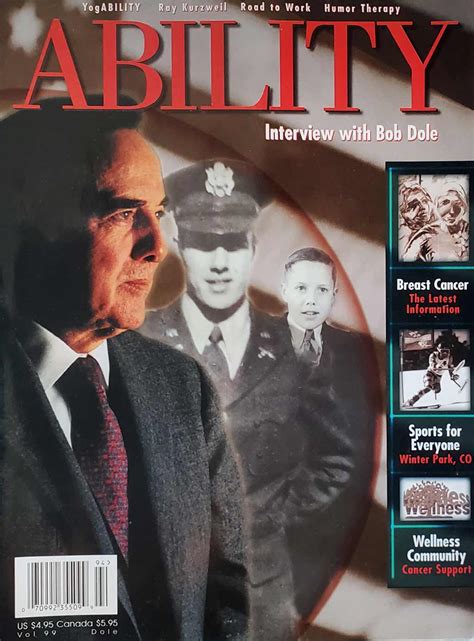 Bob Dole Issue Ability Magazine