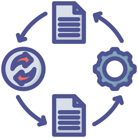 Document Automation Automated Documents Generation Management Workflow Icon Download On