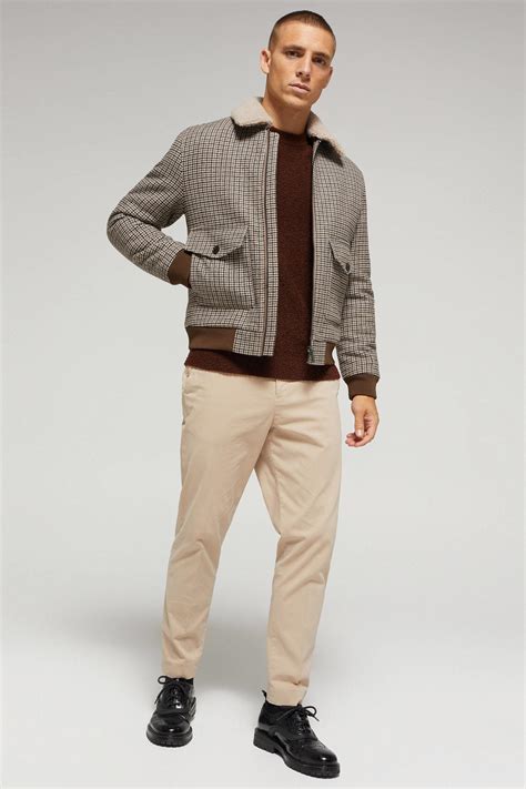 Van Gils Geruit Bomberjack Banana Wehkamp