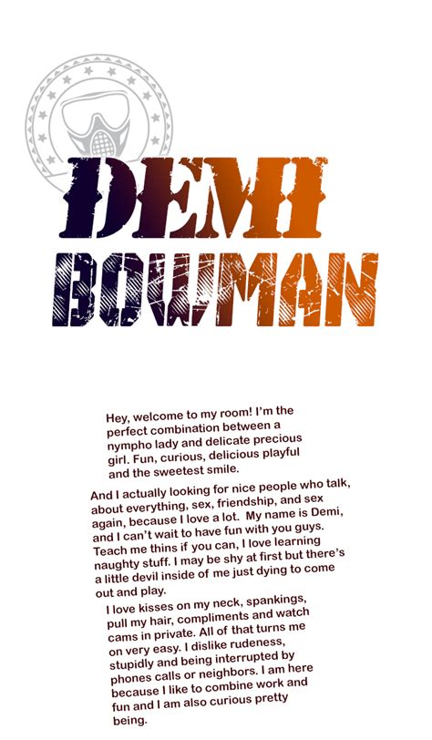 Demi Bowman Demibowman Nude On Cam Free Live Sex Chat Room Camsoda