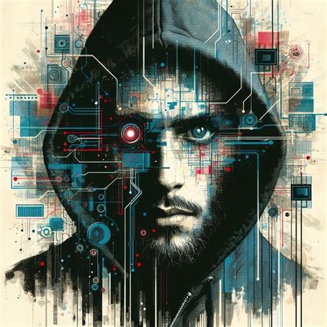 Ilustración De Hacker O Programador Informático Foto Premium