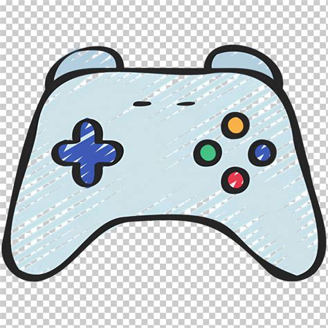 Game Controller Cute Doodle Game Controller Png Clipart Buttons