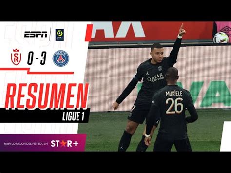 PSG venció a Reims con un triplete de Kylian Mbappé y tomó el liderato de la Ligue El País