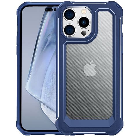 Бронированный карбоновый противоударный чехол для Apple iPhone 13 Pro ...