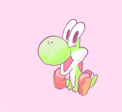 Sitting Yoshi By Toondreamer On Deviantart