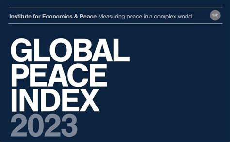 Global Peace Index Gpi 2023 ~ Current Affairs Ca Daily Updates