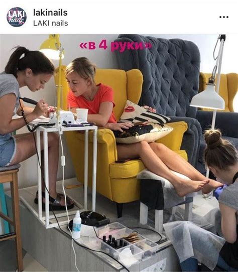 Услуга: маникюр и педикюр в 4 руки - Laki nails. Лаки нейлс. | Дизайн ...