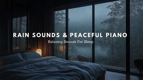 Relax In A Forest Bedroom And Deep Sleep Study Meditation With Rain
