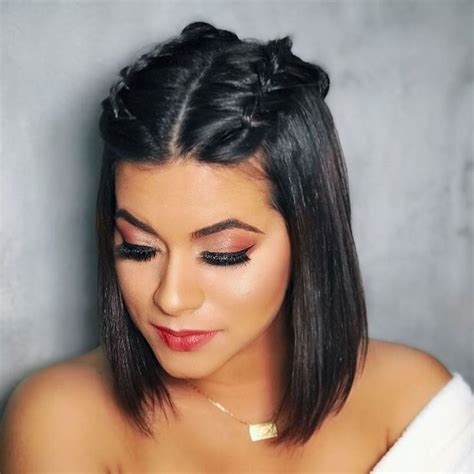 Penteado Em Cabelo Curto Para Madrinha Inspirações Que Vão Te Deixar