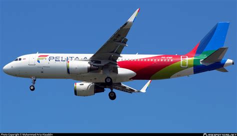 PK PWF Pelita Air Service Airbus A320 214 WL Photo By Muhammad Aria