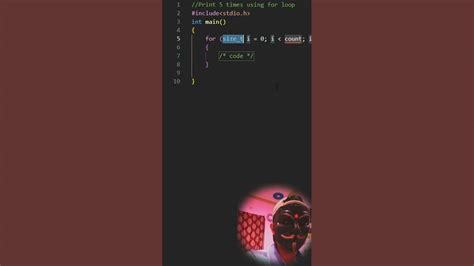 C21 Print Using For Loop In C Trendingshorts Forloop Print