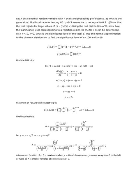 Binomial Hypothesis Testing Exercise