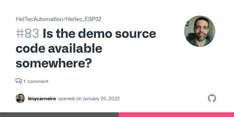 Is The Demo Source Code Available Somewhere Issue