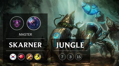 Skarner Jungle Vs Xin Zhao Kr Master Patch 93 Youtube