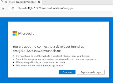 Debug Applications Using Visual Studio Dev Tunnels