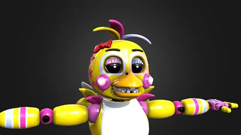 Star Toy Chica Download Free 3d Model By Fgvcvvjn Ed29439 Sketchfab