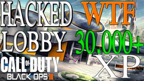 BLACK OPS MODDED XP LOBBY OMG Ps YouTube