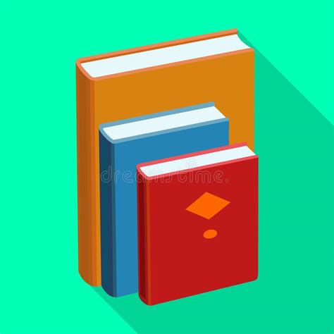 Pila De Libros Vector Iconplana Icono Vector Aislado En La Pila De